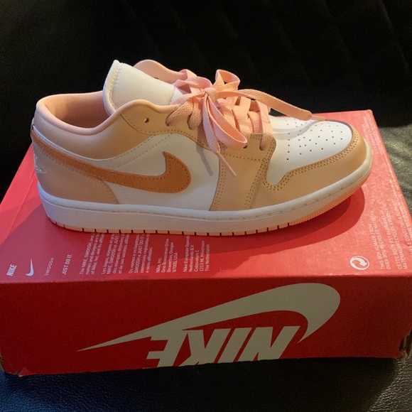 Jordan | Shoes | Air Jordan Peach Low Top | Poshmark